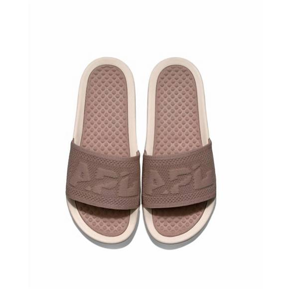 APL | Shoes | New Apl Mens Big Logo Techloom Slide In Almondpristine ...